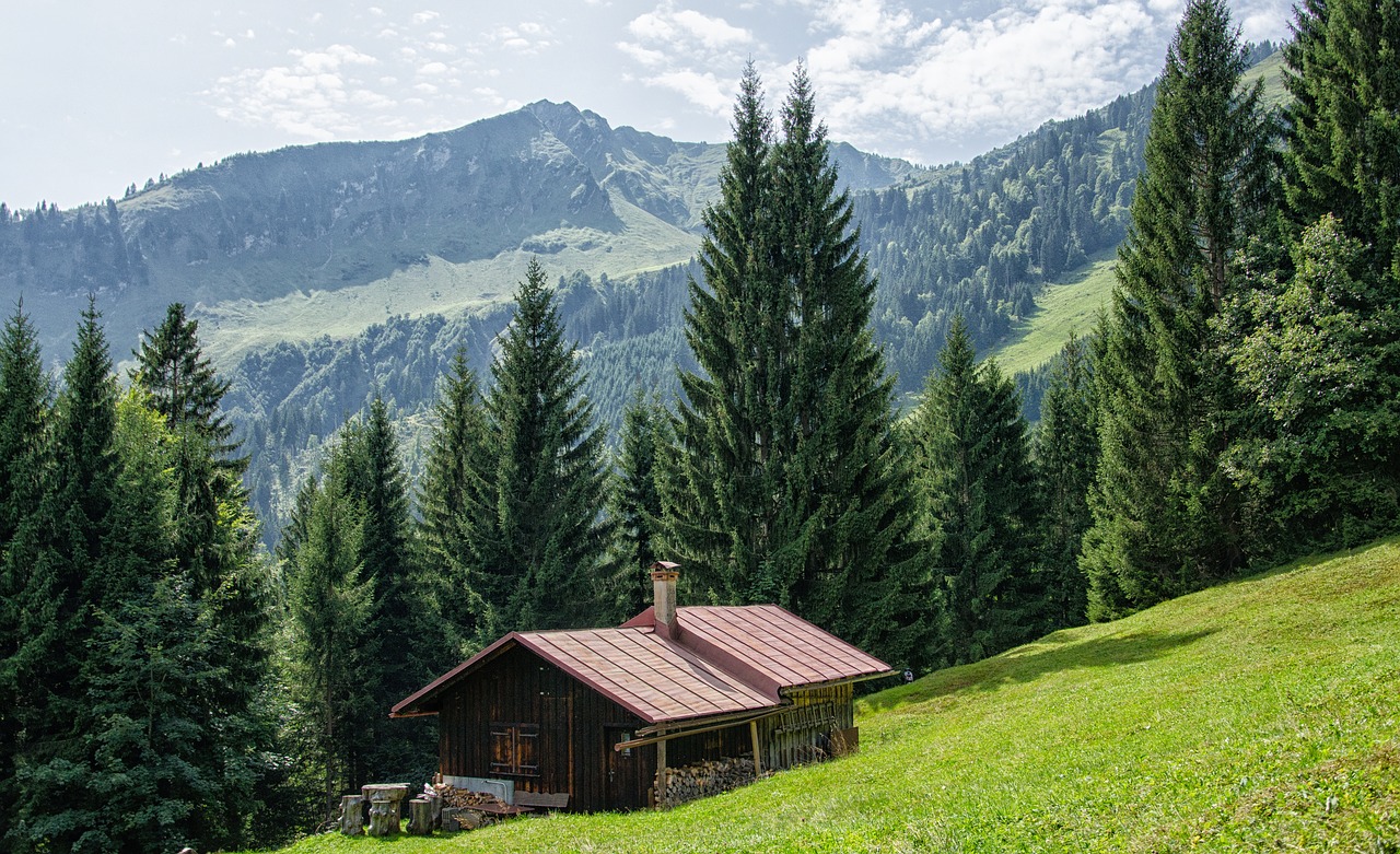 Einsame Berghutte Mieten Allgau